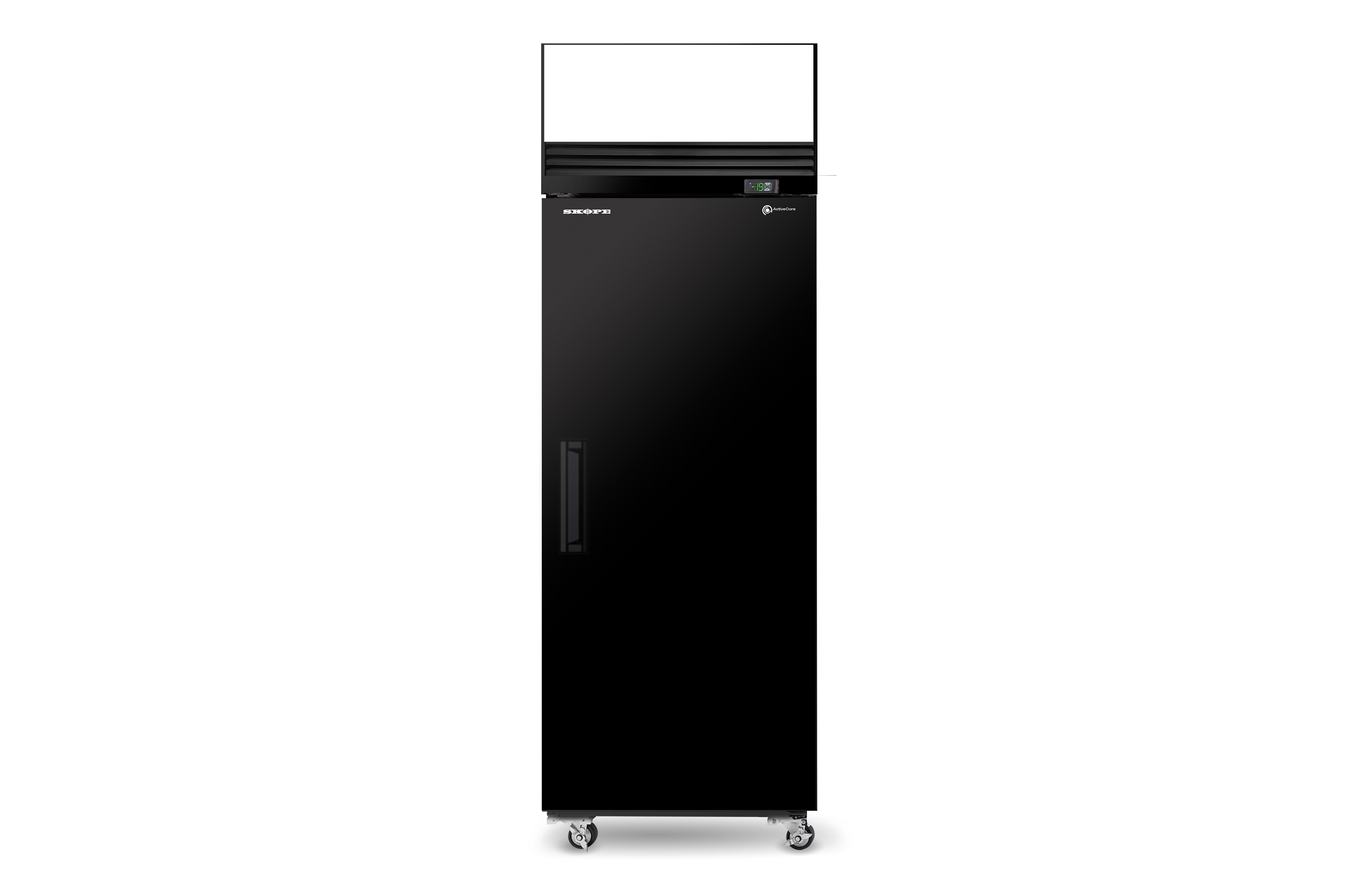 Skope SKFT650NS-AC 1 Solid Door Upright Display or Storage Freezer - S