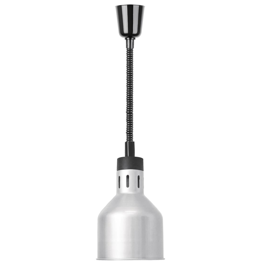 Apuro Retractable Heat Lamp Shade Silver Finish DR758-A